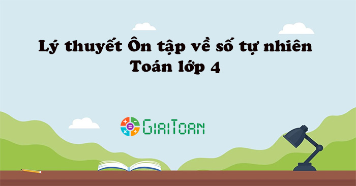 Lý thuyết Ôn tập về số tự nhiên Toán lớp 4 - Toán lớp 4 trang 160