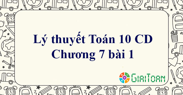 Toán 10 Bài 1: Tọa độ của vectơ - Toán 10 bài 1 sách Cánh Diều